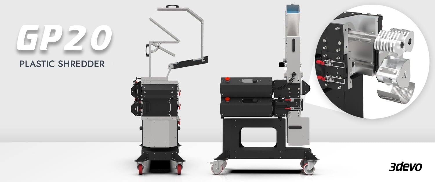 GP20 Plastic Shredder | 3devo